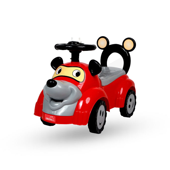 Apple Baby Cheery Ride-On Push Car | Red Dog Design | Foot-to-Floor Wa ...
